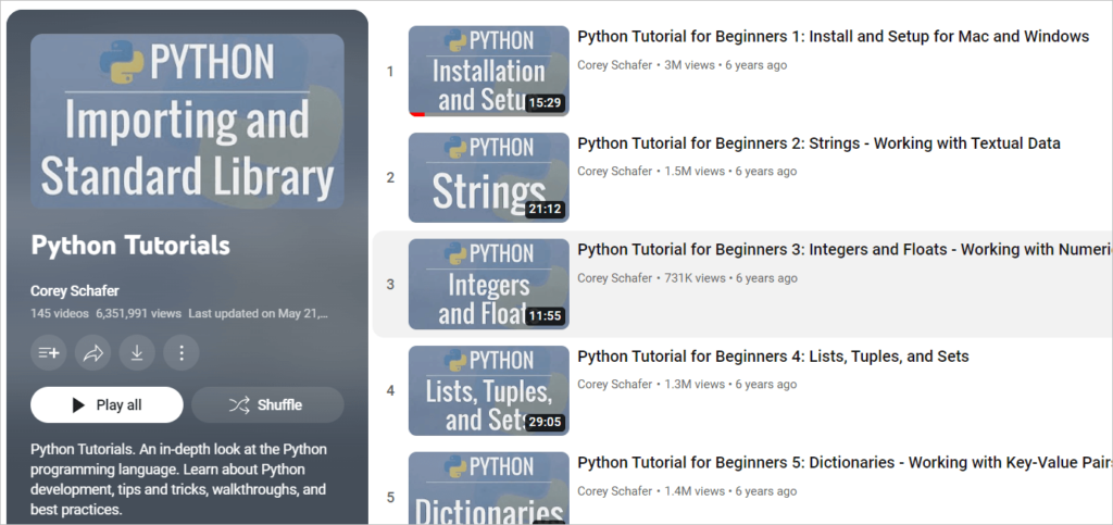 9 Best Python YouTube Channels to Learn Python Programming [Updated]
