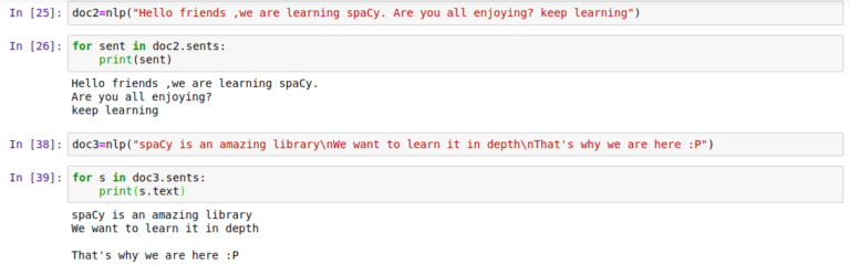 Implementing spaCy Library - Advanced Natural Language Processing