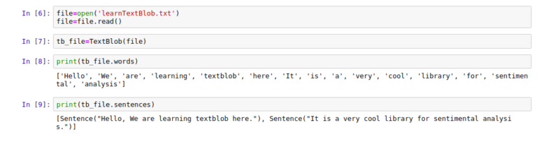 Sentiment Analysis With TextBlob Library - Present Slide